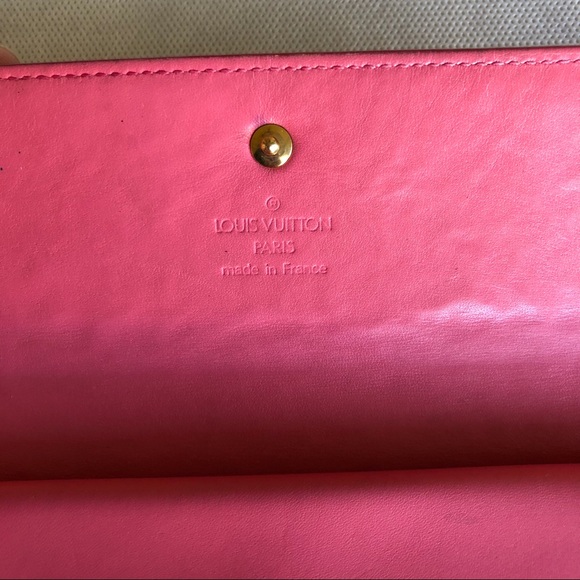 Bags | Authentic Louis Vuitton Hot Pink Wallet | Poshmark